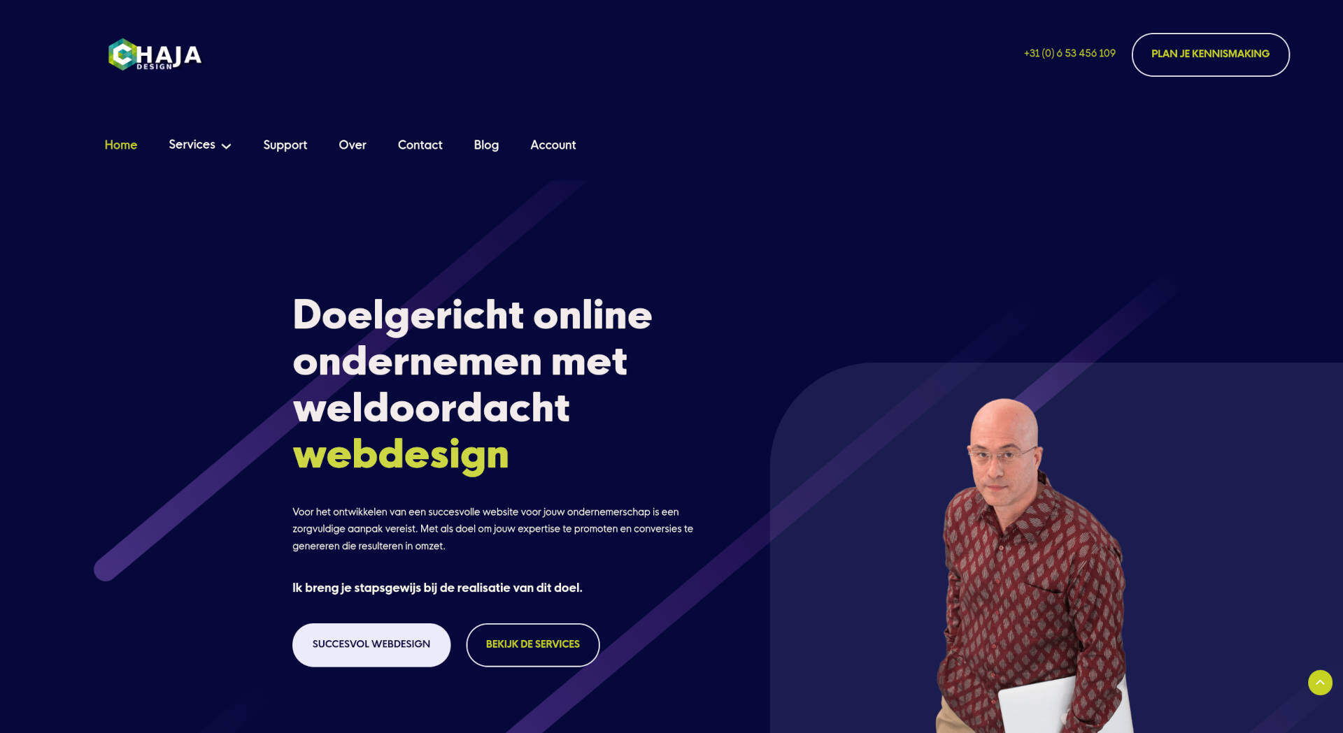 Doelgericht online ondernemen met weldoordacht webdesign - Chaja Design